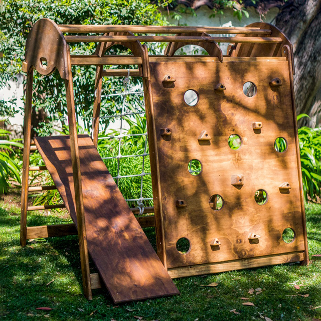Gimnasio Compacto Boulder XL para Niños – Crece Seguro