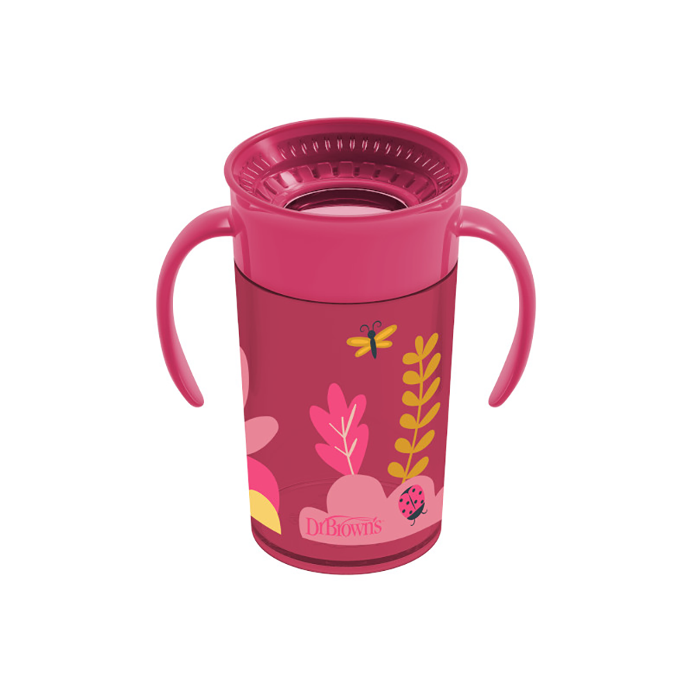 Vaso 360° con asas, 300 ml (9M+) – Crece Seguro